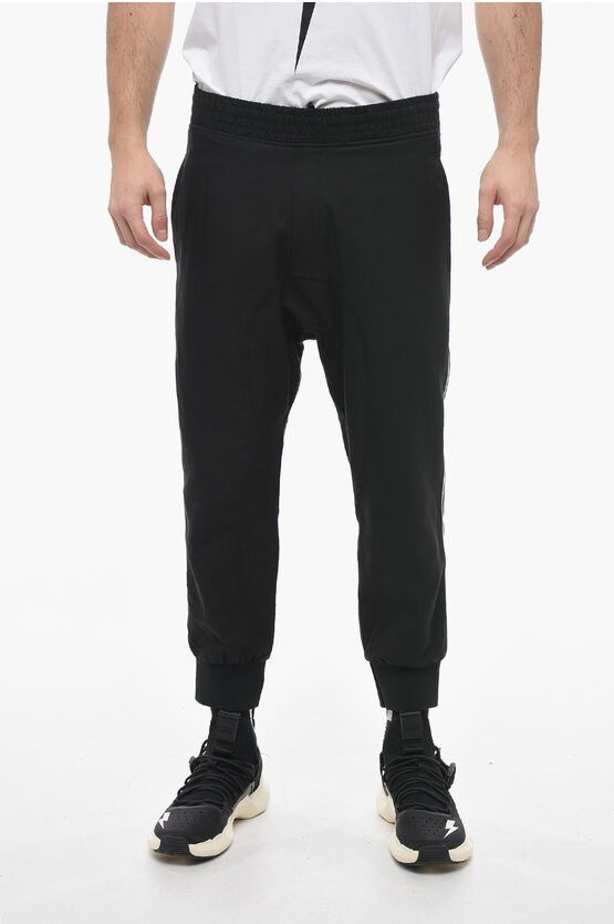 Neil Barrett Low-Rise Slouch Fit CHARLIE Pants with Side Piping | Grailed
