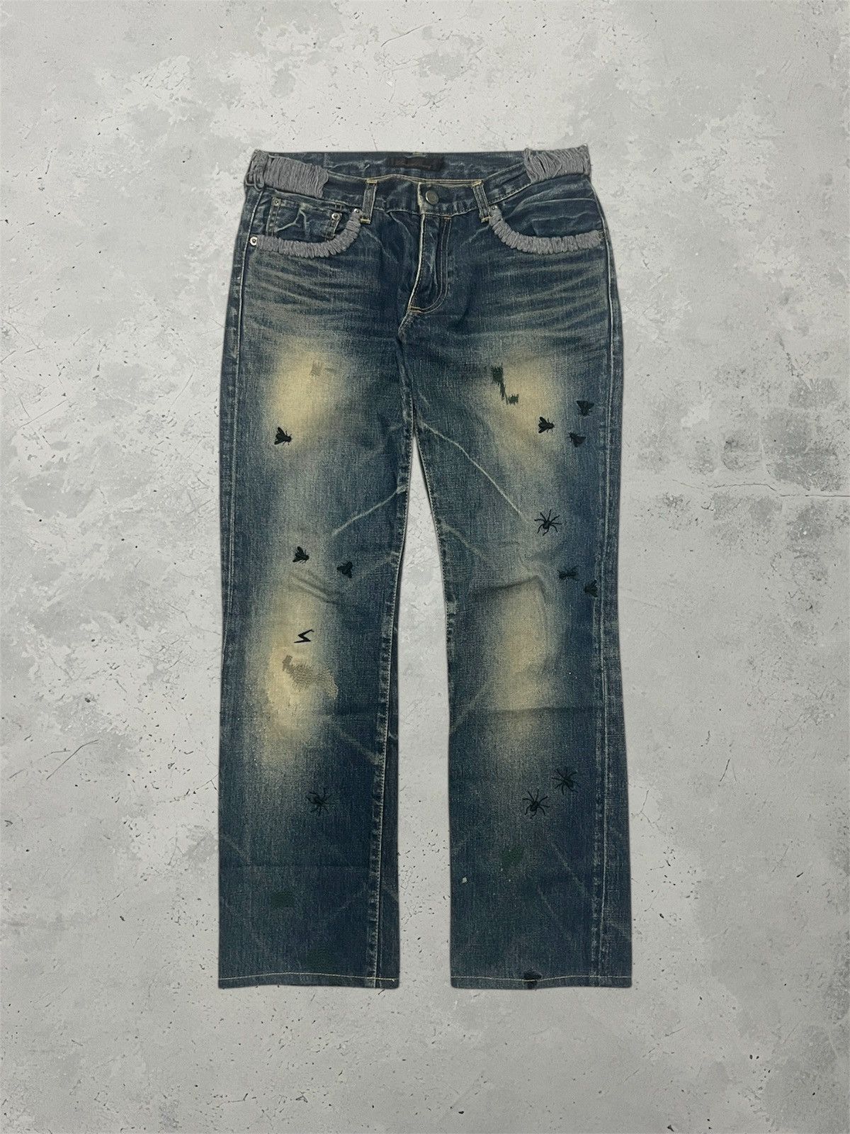 Undercover Undercover AW06 " GURUGURU" Bug Denim | Grailed