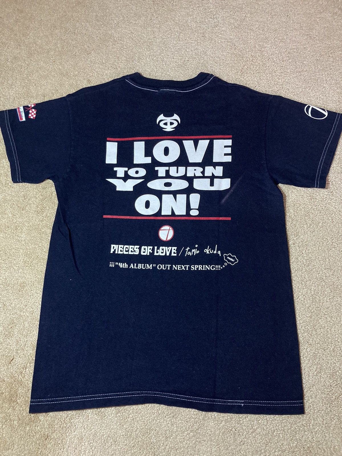 Japanese Brand × Rock Tees × Vintage 1998 J-Rock Band Tee Tamio Okuda ...