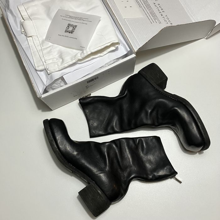 Guidi GUIDI 9088 Square-toe Horse Leather Back-zip Ankle Boots | Grailed