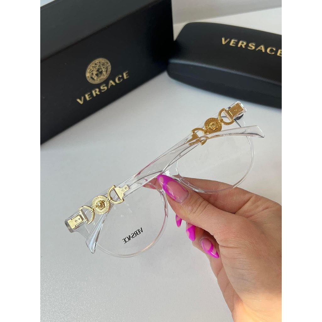 Versace NEW Versace VE3334 Clear Cat Eye Eyeglasses Frames | Grailed