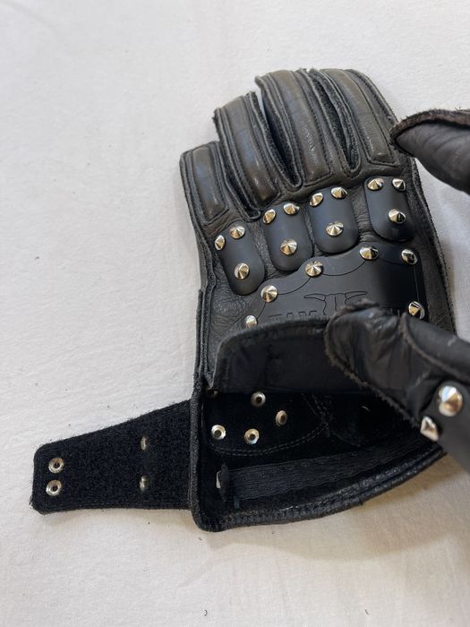 Kadoya Hammer Spike Studded Armor Leather Gloves | Grailed