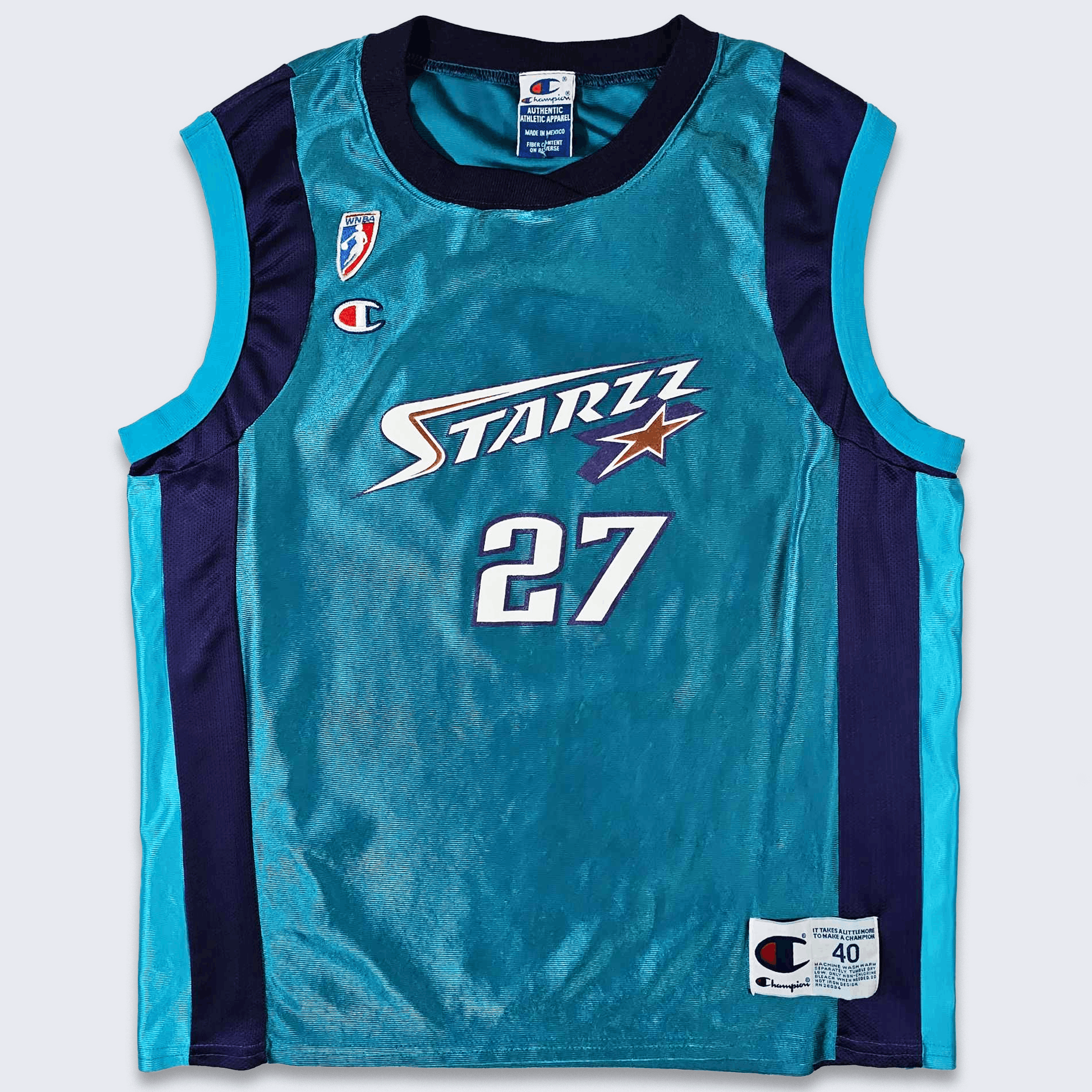 Champion × NBA × Vintage Utah Starzz 90s Lady Hardmon WNBA Basketball ...