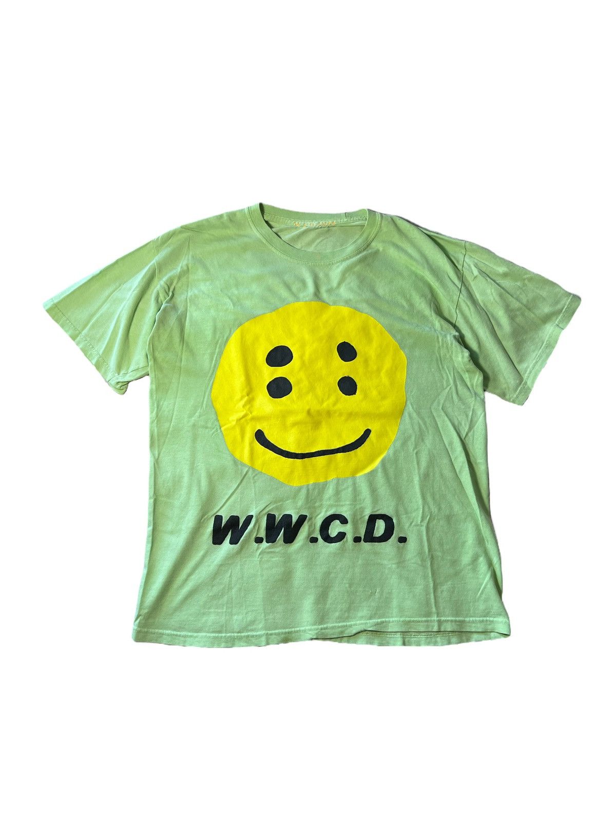 Cactus Plant Flea Market CPFM WWCD Double Vision Smiley Tee | Grailed