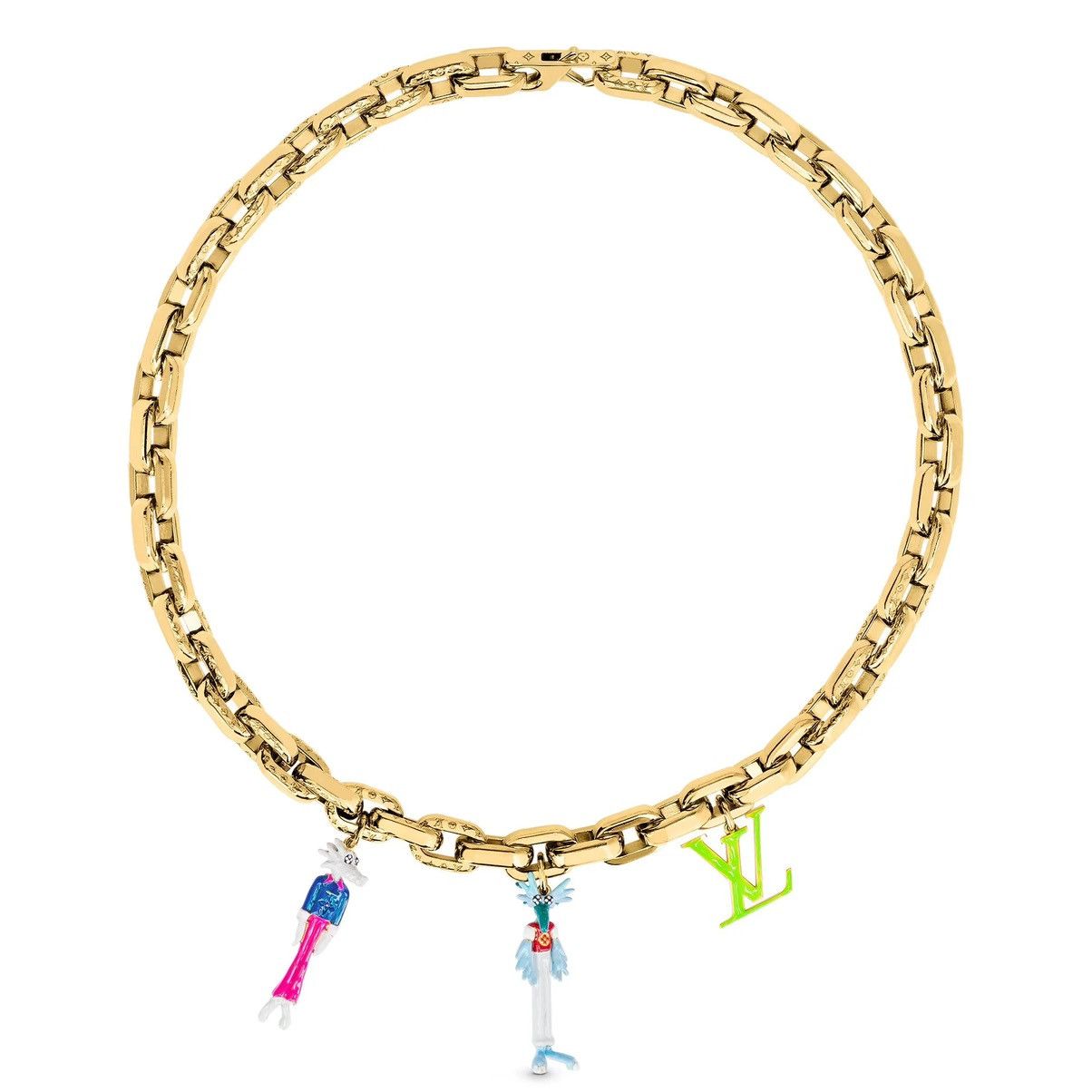 Louis Vuitton Louis Vuitton SS21 LV Friends Chain Necklace | Grailed