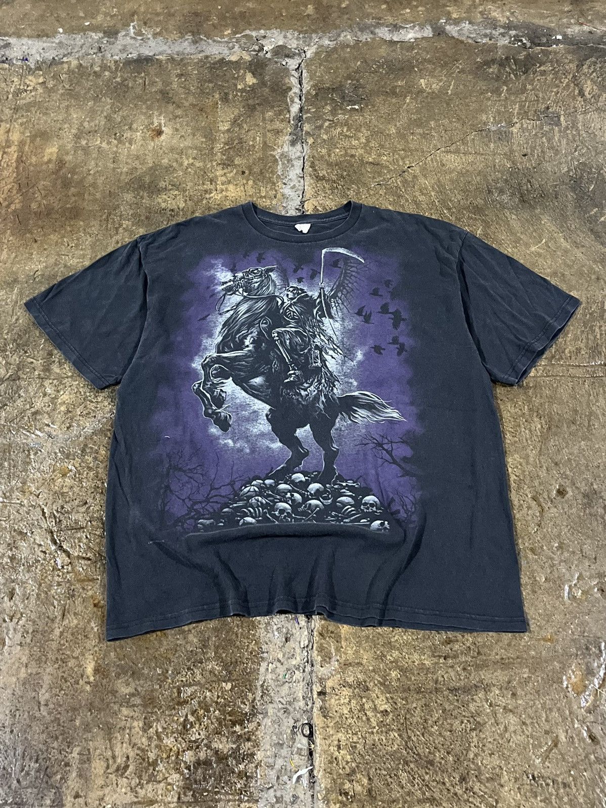 Affliction × Tapout × Vintage Crazy Y2K Affliction Style Skull Grunge ...