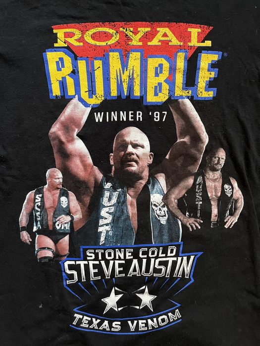 Vintage Stone cold Steve Austin Royal rumble winner’97 Vintage wwe ...