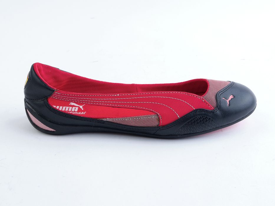 Puma Y2K red ballerinas Puma Vintage archive ballet Puma Ferrari | Grailed