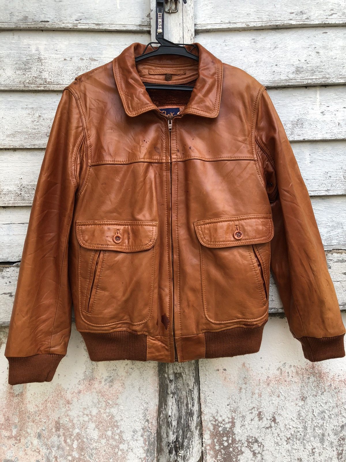 A2 Flyers Leather × Genuine Leather × Leather Jacket Pros Leather Wear ...