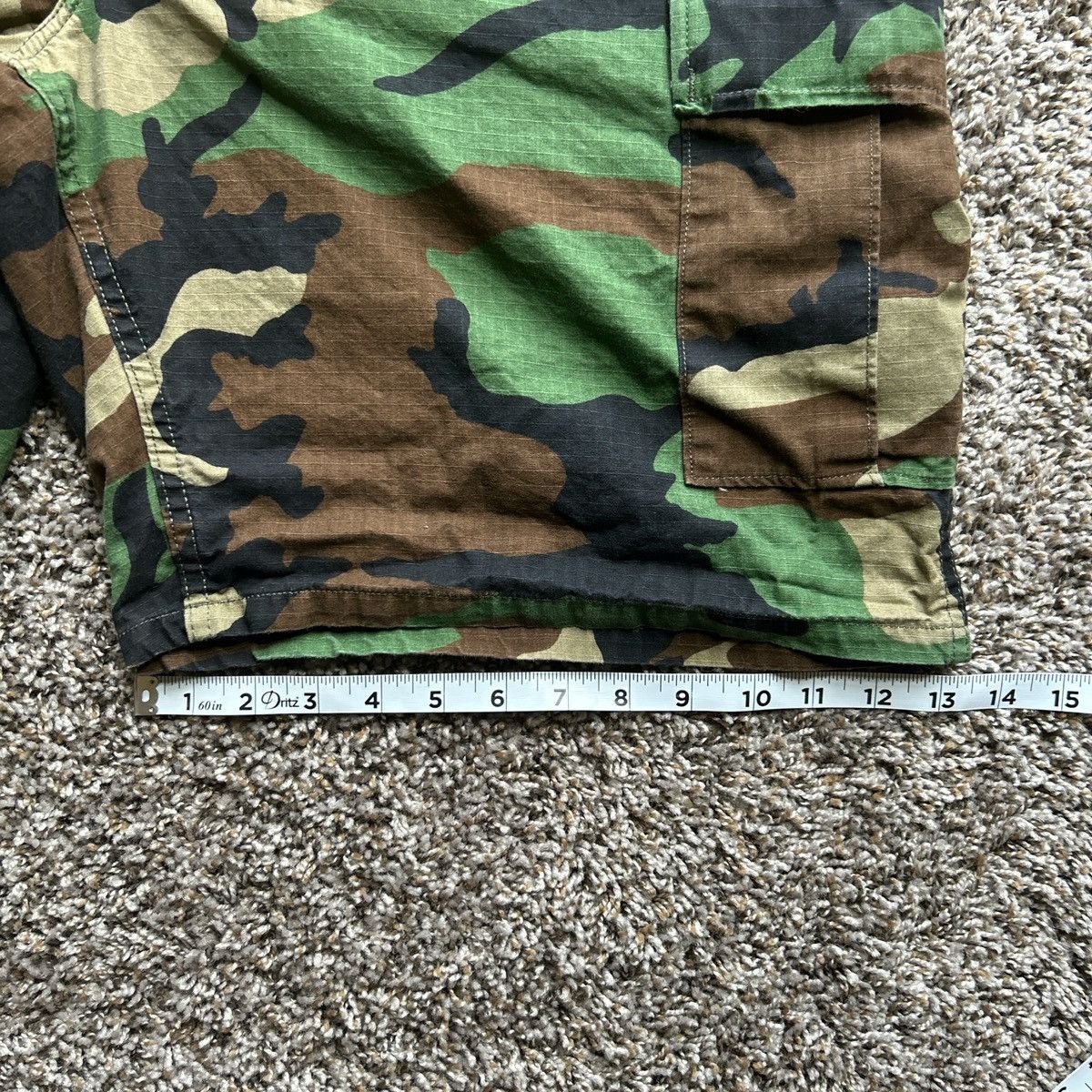 Vintage Propper Army Camo Cargo Jorts | Grailed