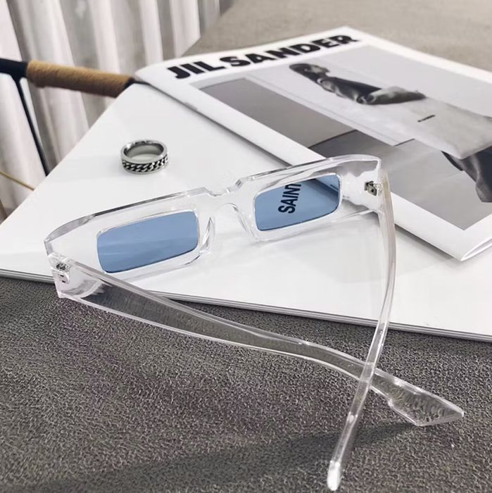 Vintage Retro square glasses with small frames | Grailed