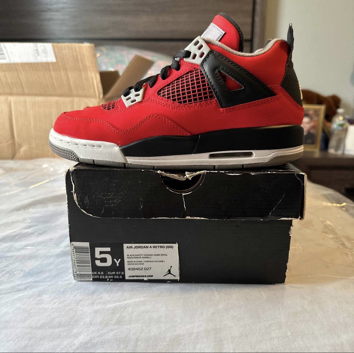 Jordan Brand Air Jordan 4 Retro ‘Toro Bravo’ | Grailed