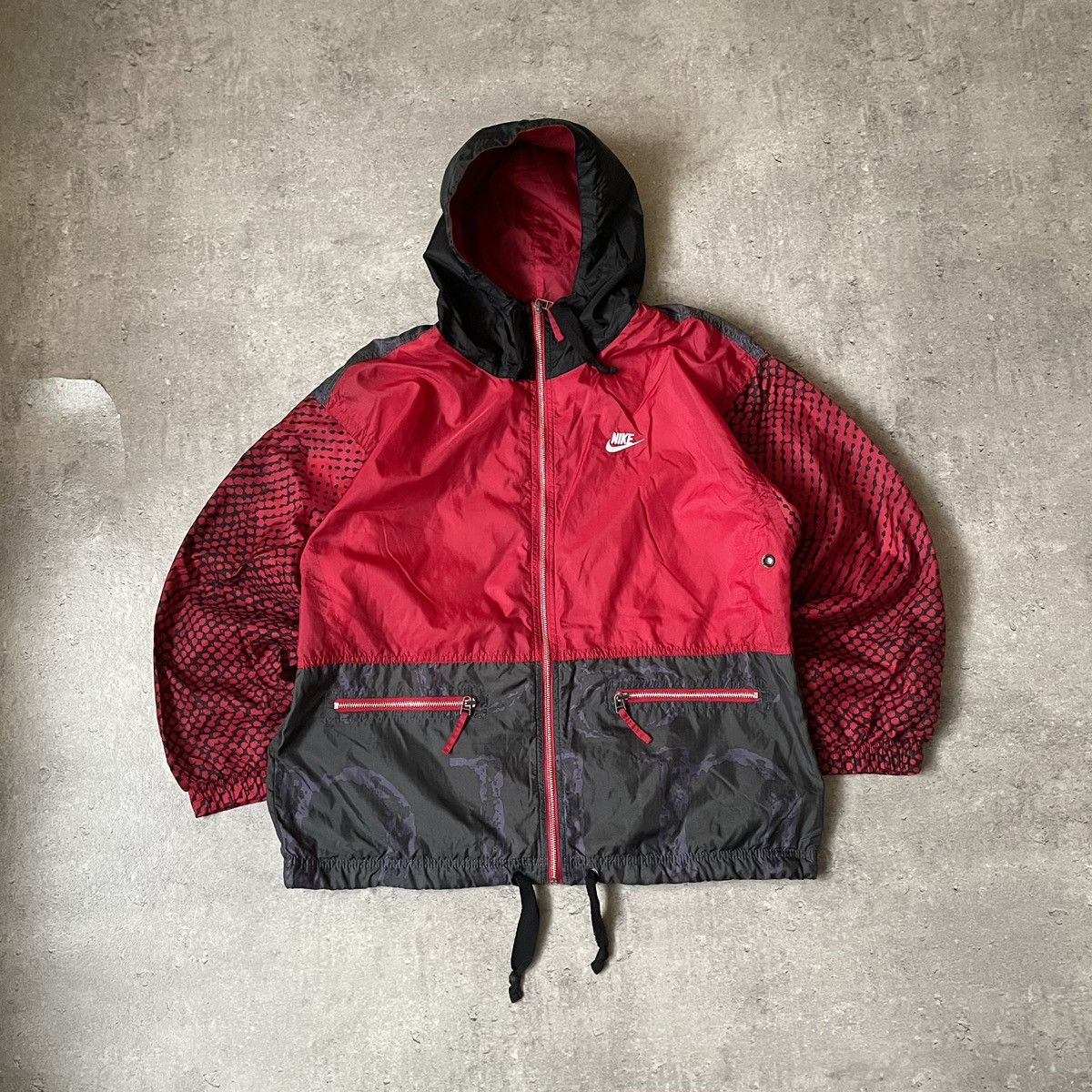 Nike × Nike ACG × Vintage Vintage Nike 90s Big Logo Light Jacket | Grailed