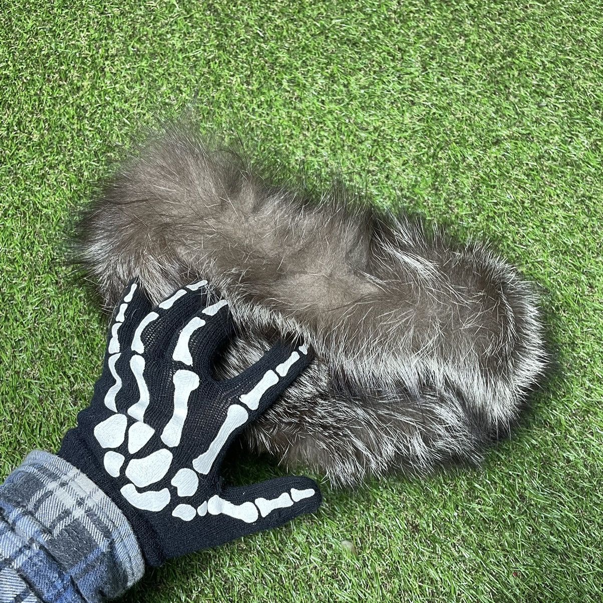 Vintage Vintage Y2K Furry Alt Fuzzy Beanie Ushanka Mohair Uzi Vert ...