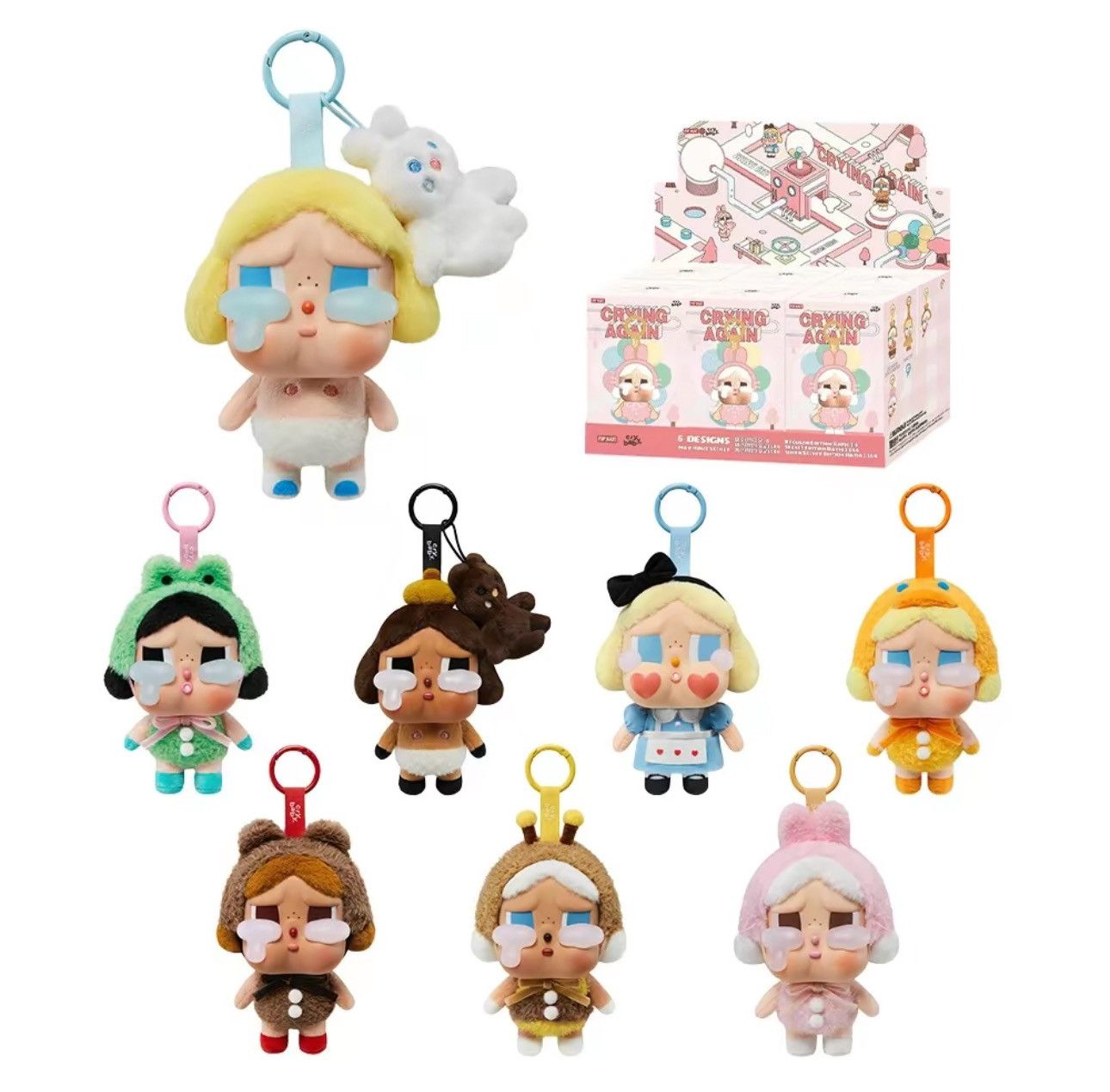 Other POP Mart CRYBABY Crying Again - Vinyl Plush Blind Box | Grailed