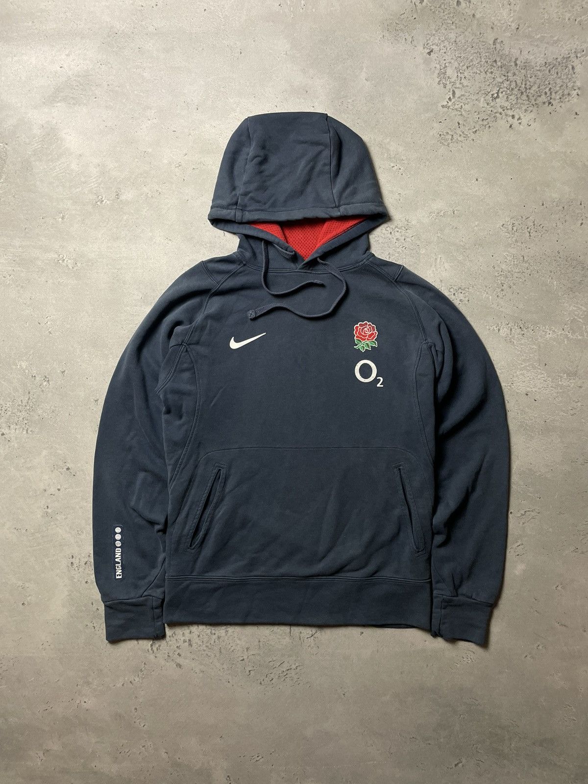 Nike Vintage Nike O2 England Rugby Y2K Hoodie 2000s | Grailed