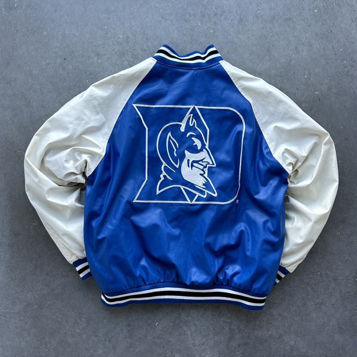 Vintage Crazy Vintage Duke University Blue Devils Varsity Jacket | Grailed