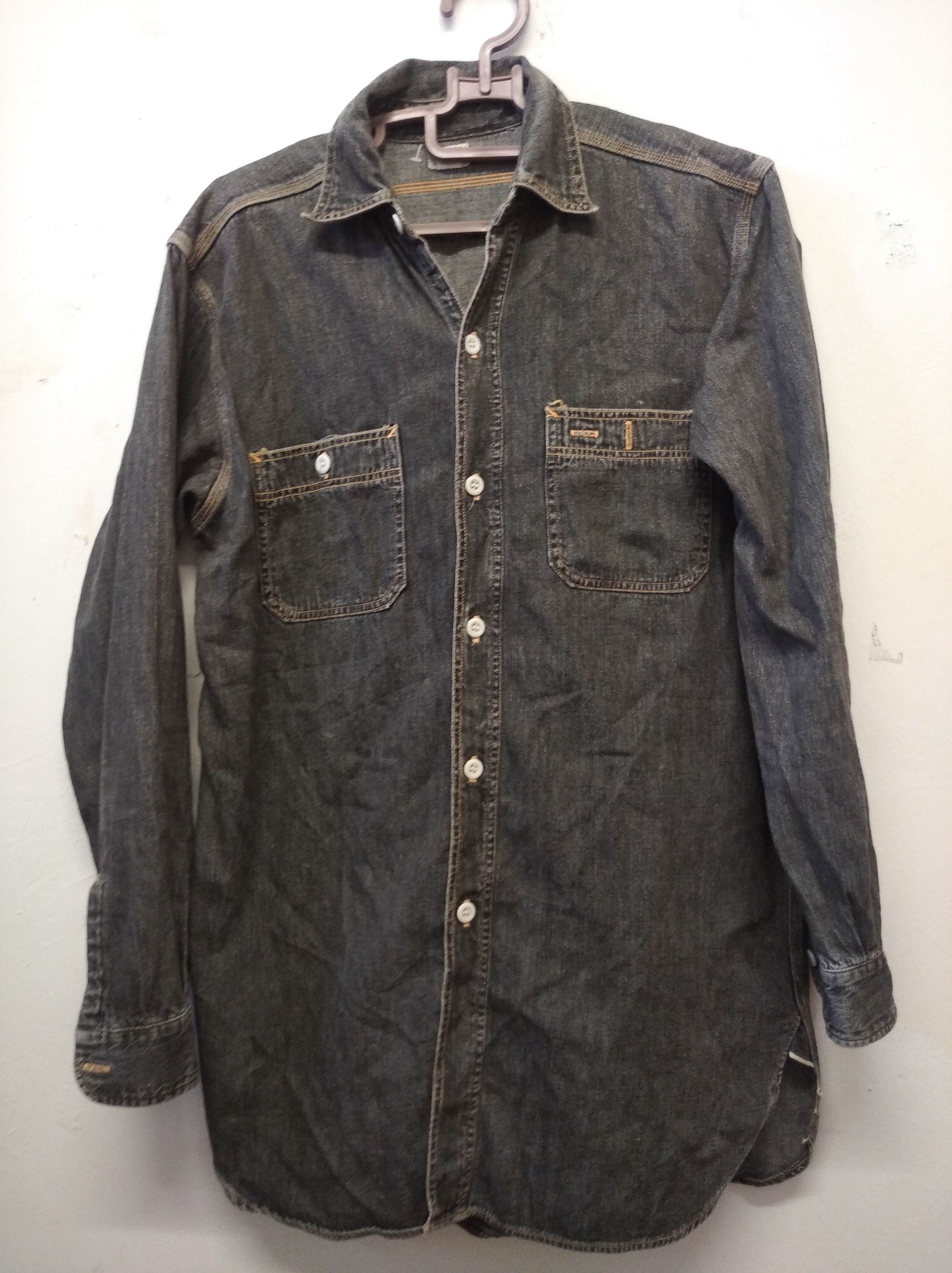 Japanese Brand × Warehouse Warehouse co Japan denim western shirt size ...