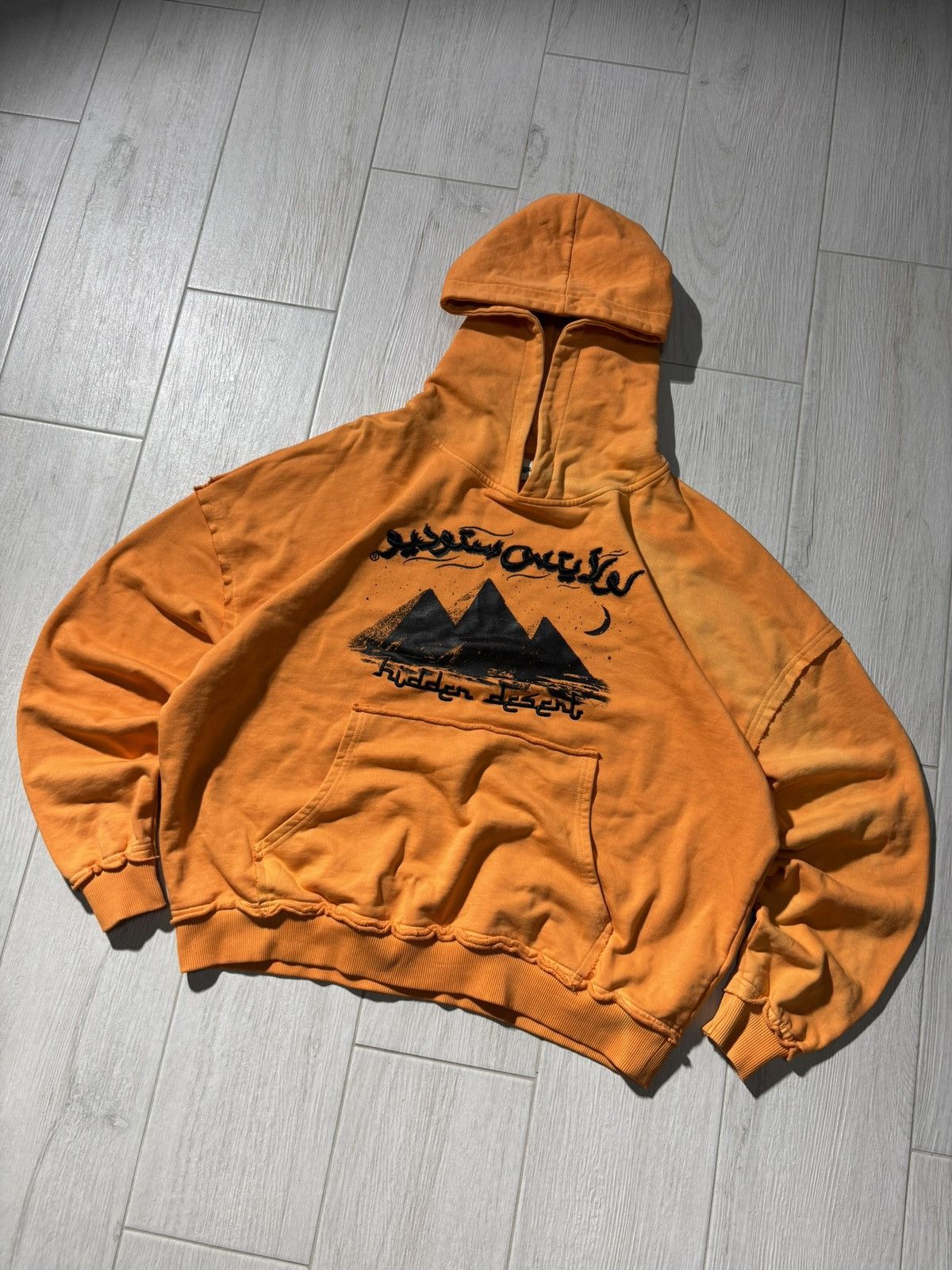 Low Light Studios Low Lights Oversized Baggy Hoodie Y2K Embroidered Logo RAP | Grailed