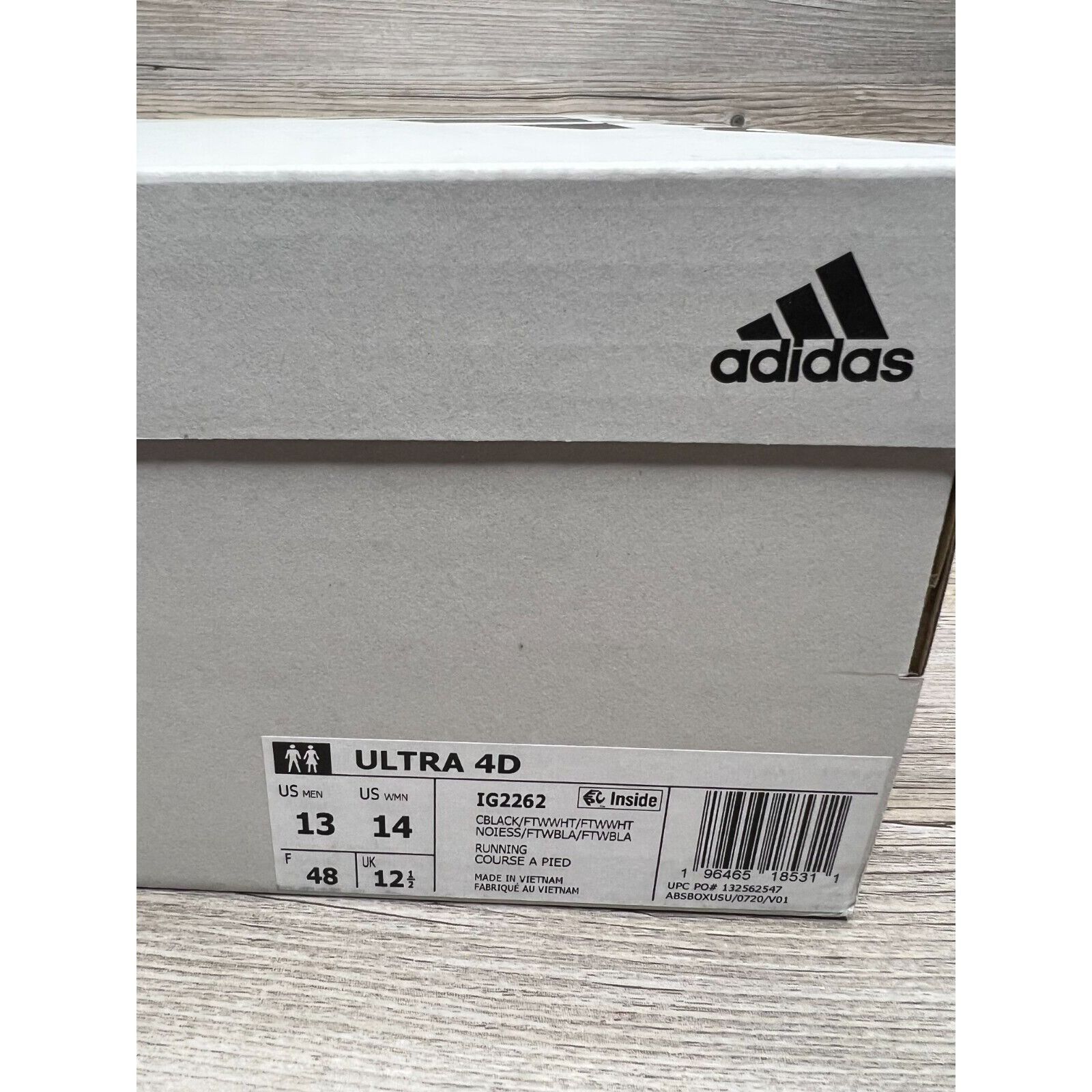 Adidas adidas Ultra 4D Mens Size 13 White Black IG2262 | Grailed