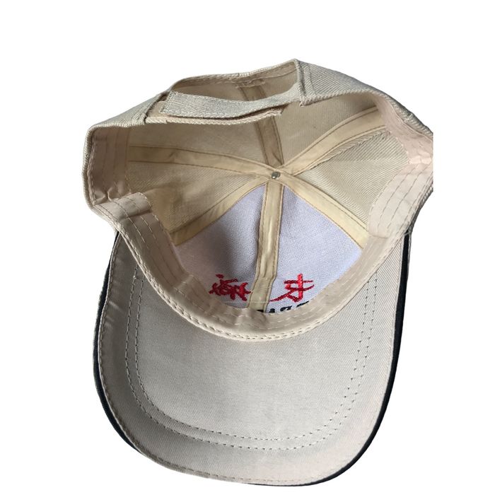 Vintage Great Wall of China Black Red White Cap Hat Lid Trucker Adju ...