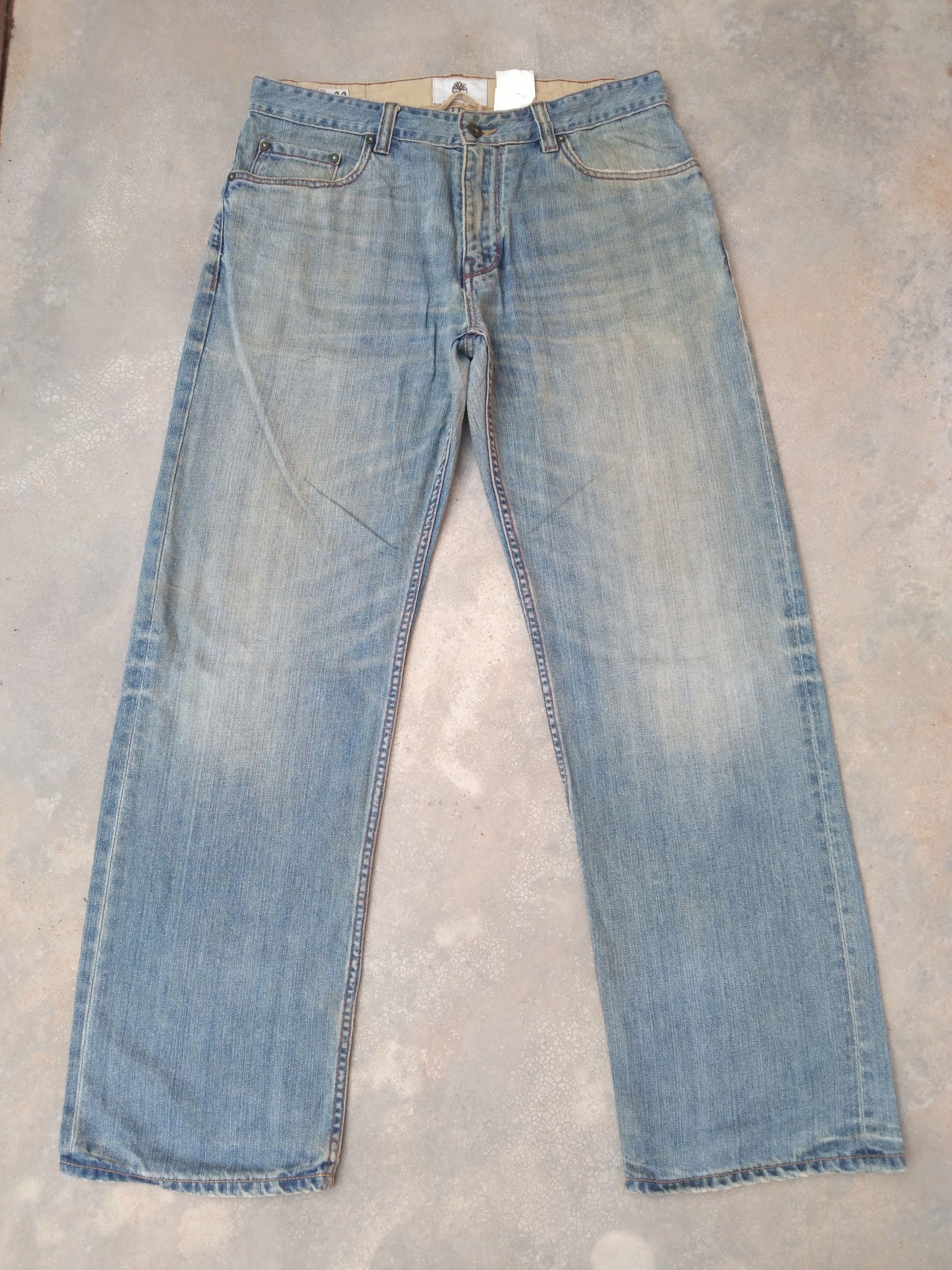 JNCO × Jean × Vintage Vintage Timberland Loose Straight Distressed ...