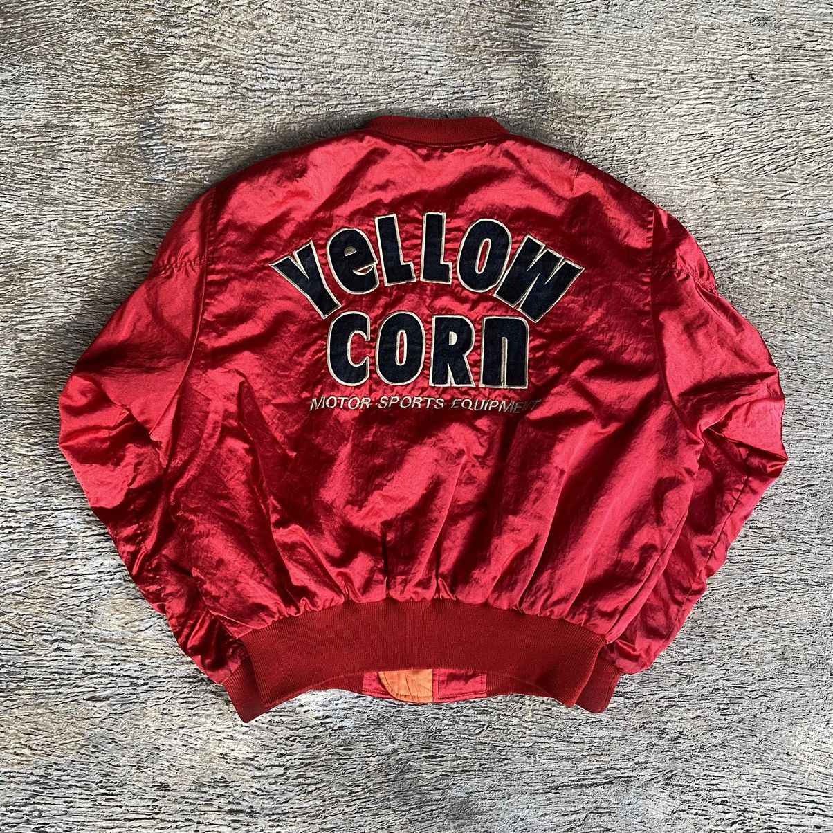 Yellow Corn Vintage Yellow Corn jacket Motorsports jacket | Grailed