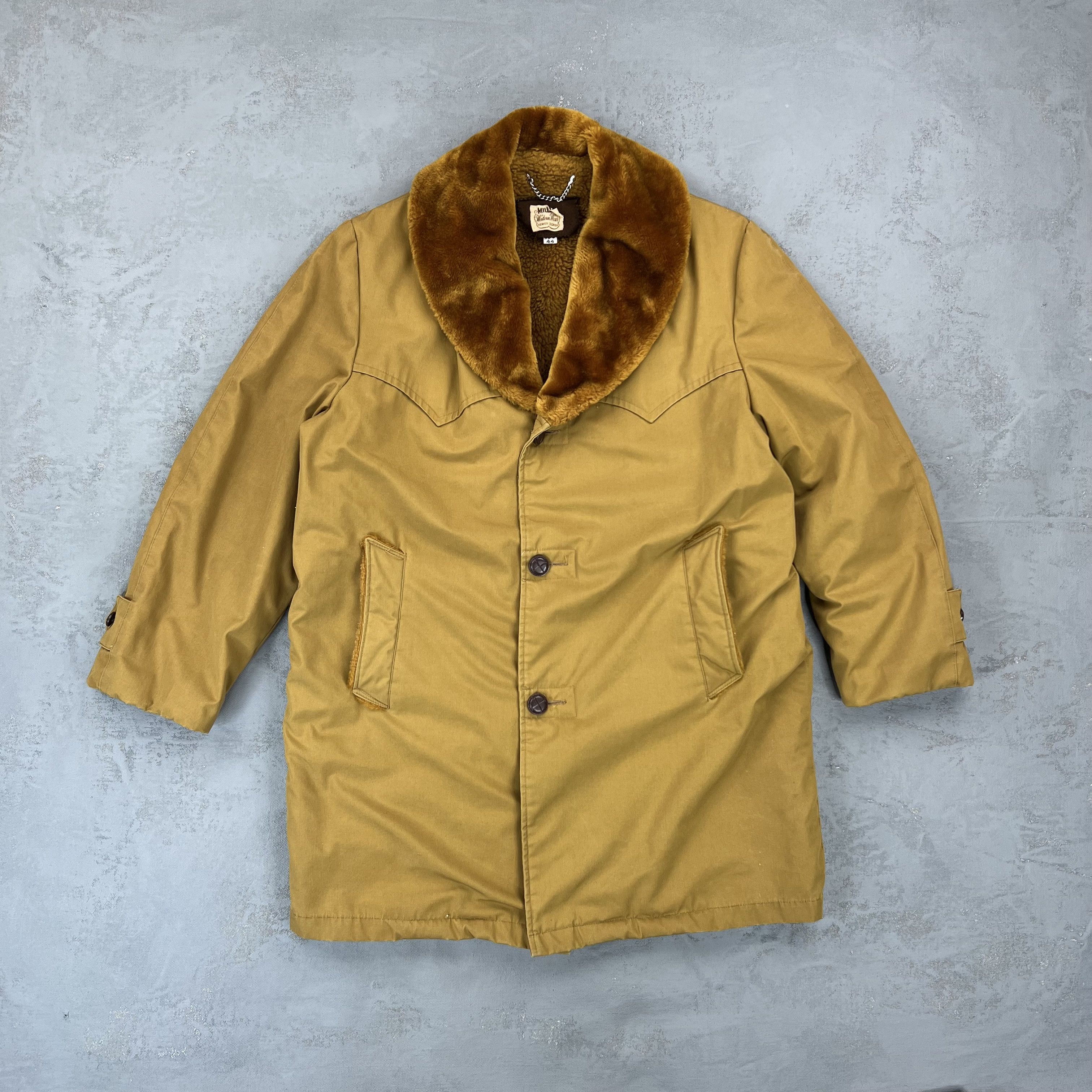 Vintage Vintage 1970s Miller Western Wear Coat w/ Faux Fur Lining | Grailed