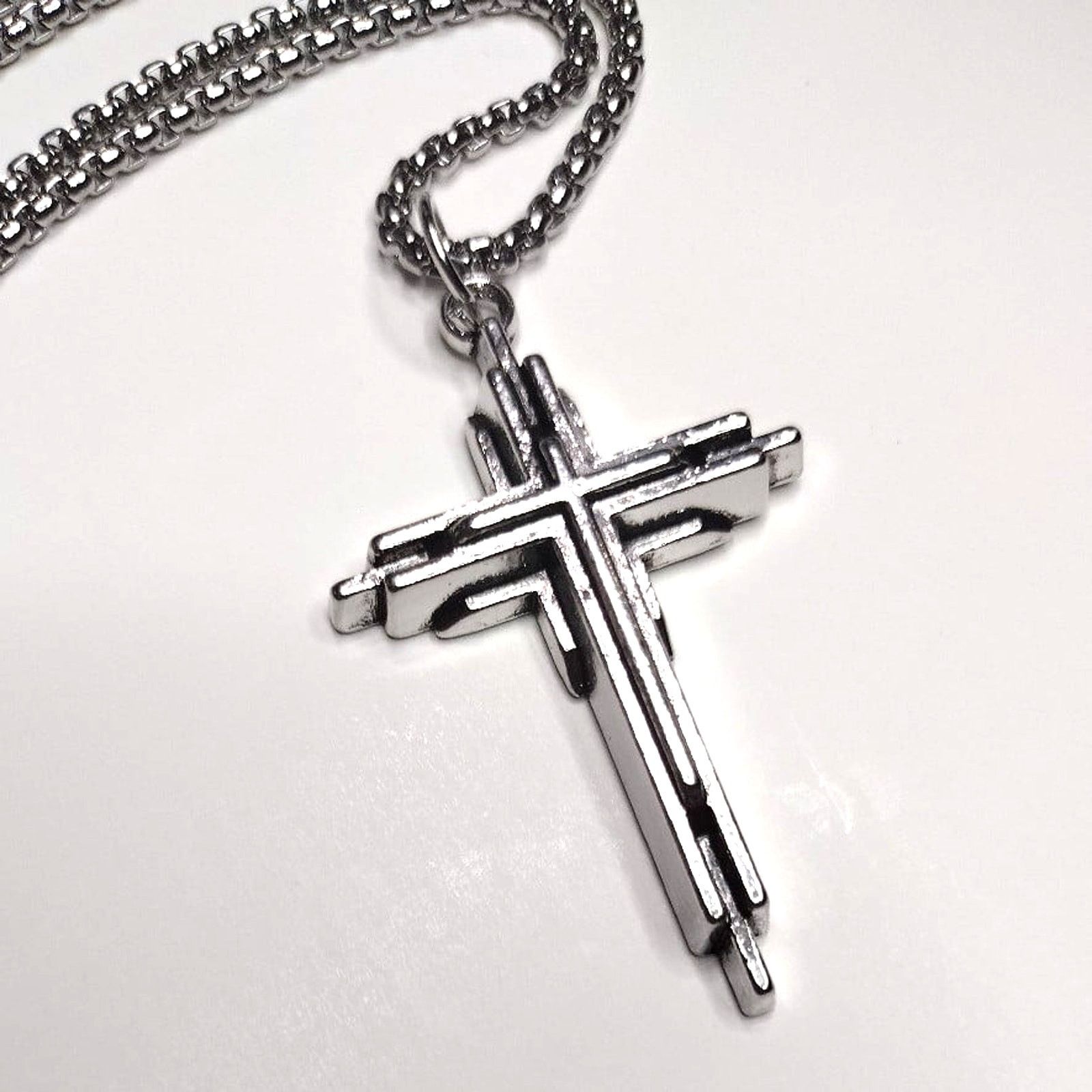 Other Cross Necklace Layered Crucifix Jesus Bible Christmas Gift | Grailed