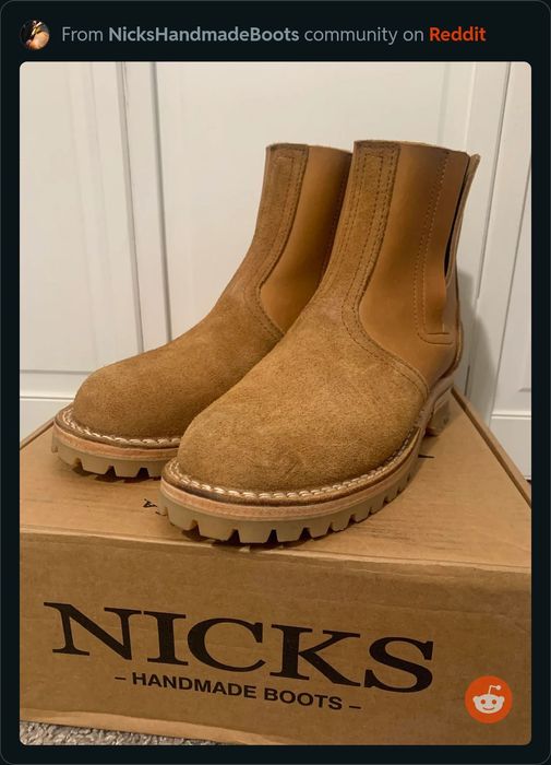 Nicks Boots Nick’s Boots Chelsea HNW 10.5 EE | Grailed