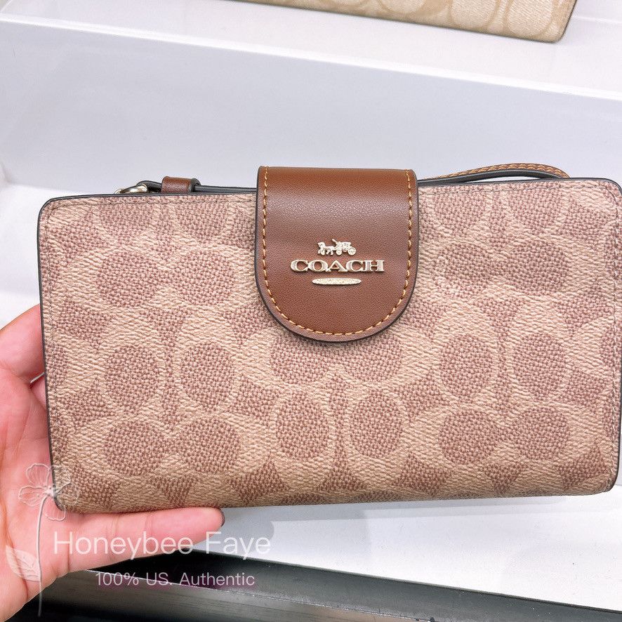 Coach Phone Wallet In Signature Canvas CW780 | Grailed