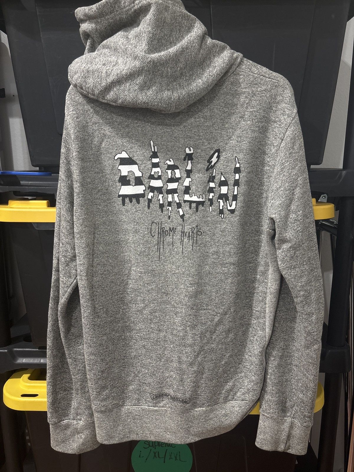 Chrome Hearts Chrome Hearts Matty Boy Darlin Grey Zip Up Jacket | Grailed