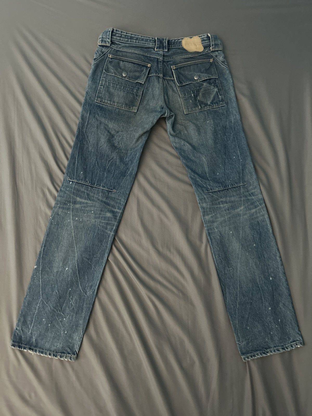 Number (N)ine Number Nine Front Pocket Pain Denim Jeans | Grailed