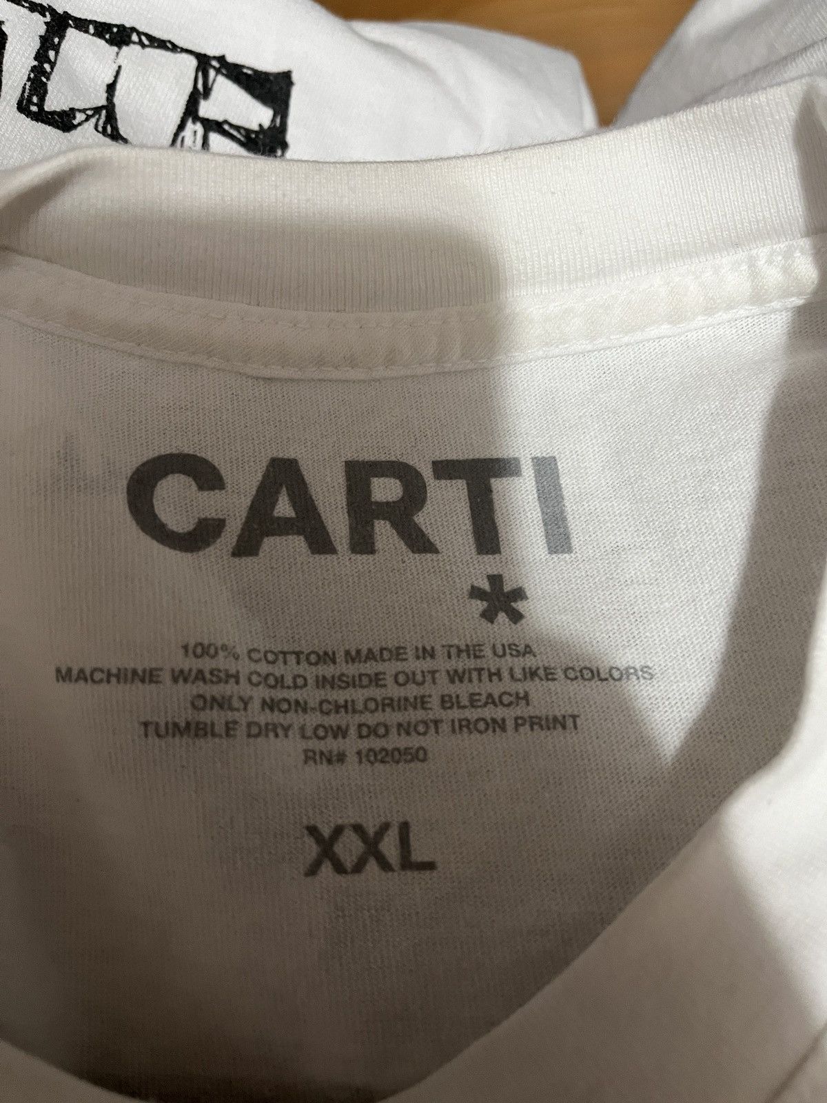 AWGE × Band Tees × Playboi Carti Playboi Carti x Middle Finger 2019 ...