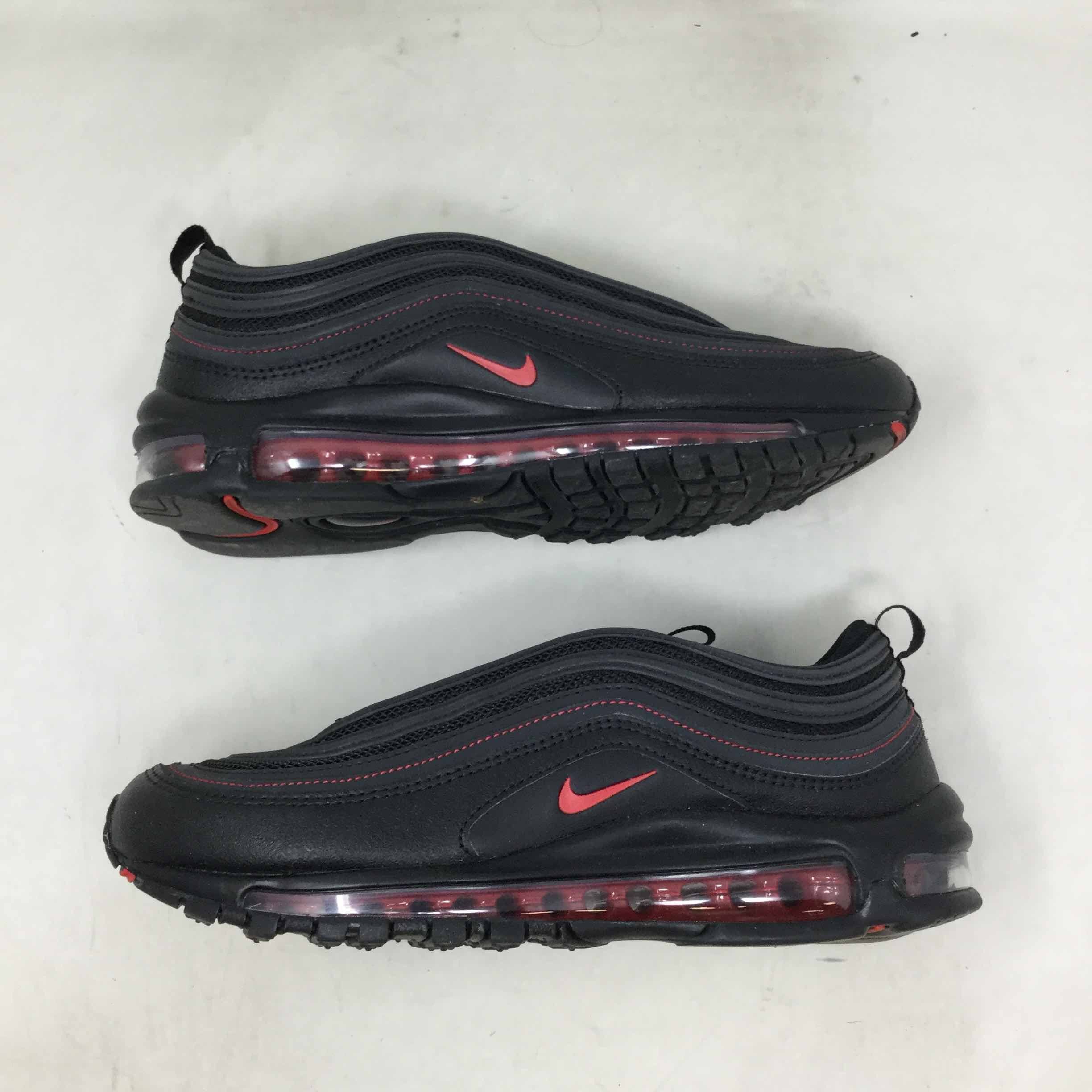 Nike Air Max 97 Black University Red | Grailed