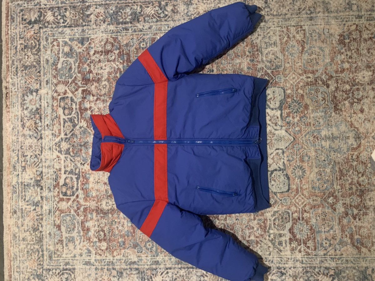 Vintage EMS Blue and Red Heavy Puffer - XL | Grailed