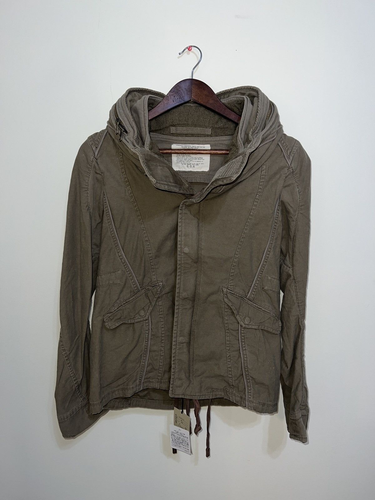 GOA Japanese 2000s GOA Military Bono Jacket | Grailed