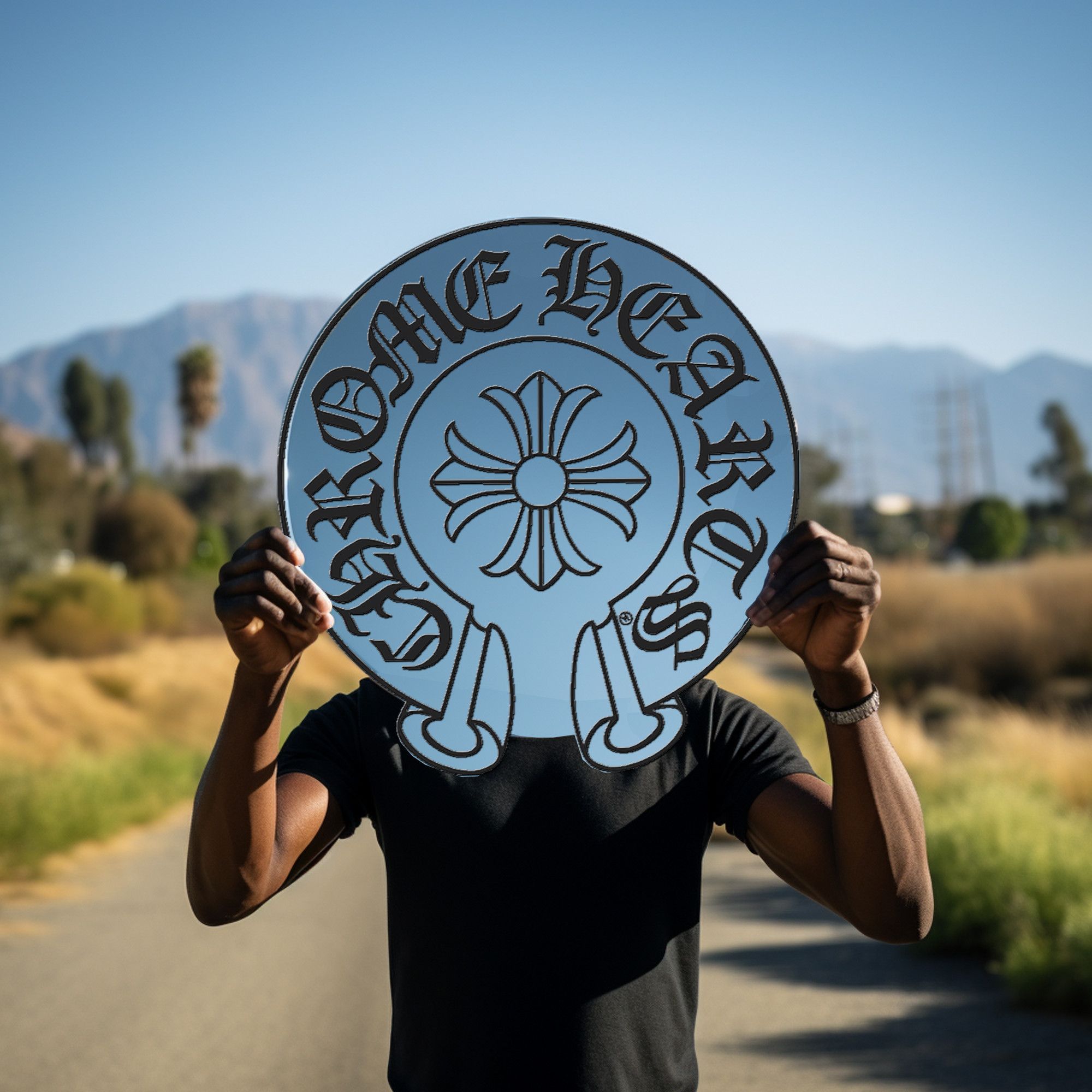 Custom Custom Chrome Hearts mirror | Grailed