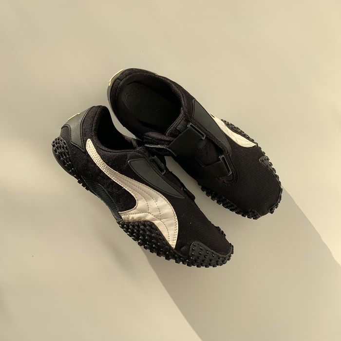 Vintage 2001 Puma Mostro Black Textile Sneakers | Grailed