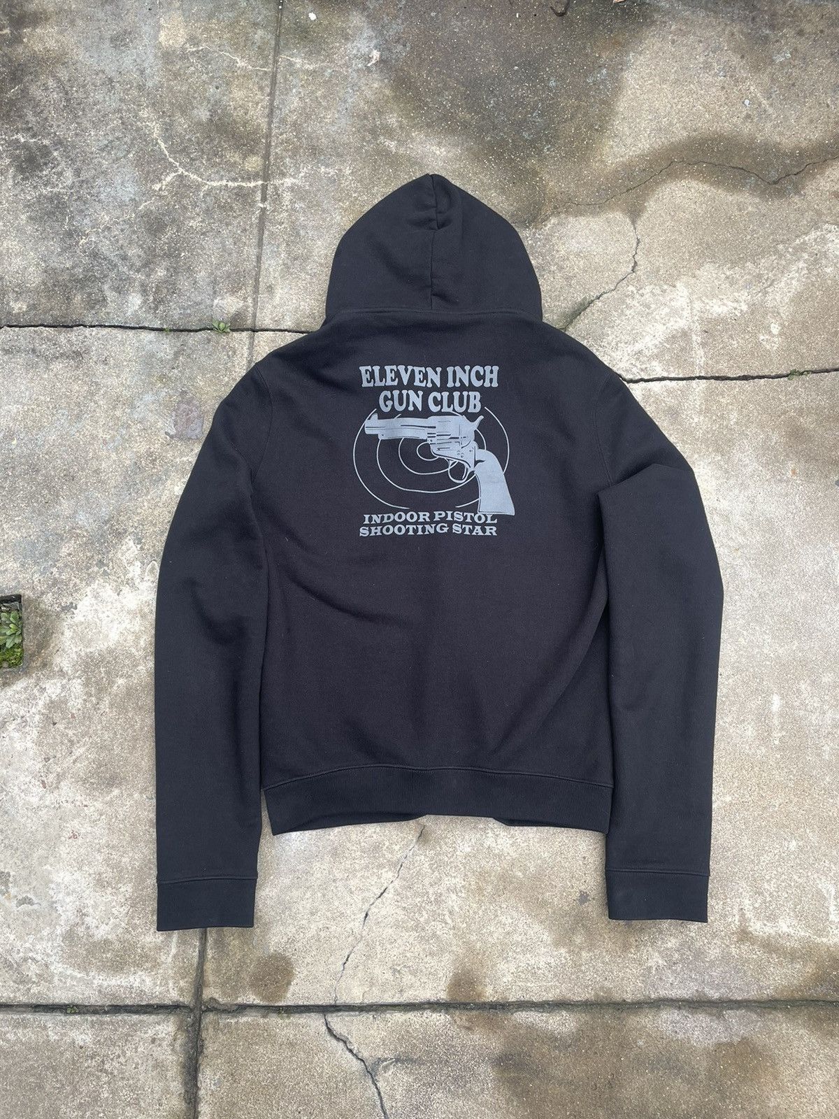 Vetements AW17 Eleven Inch Gun Club Zip Hoodie | Grailed