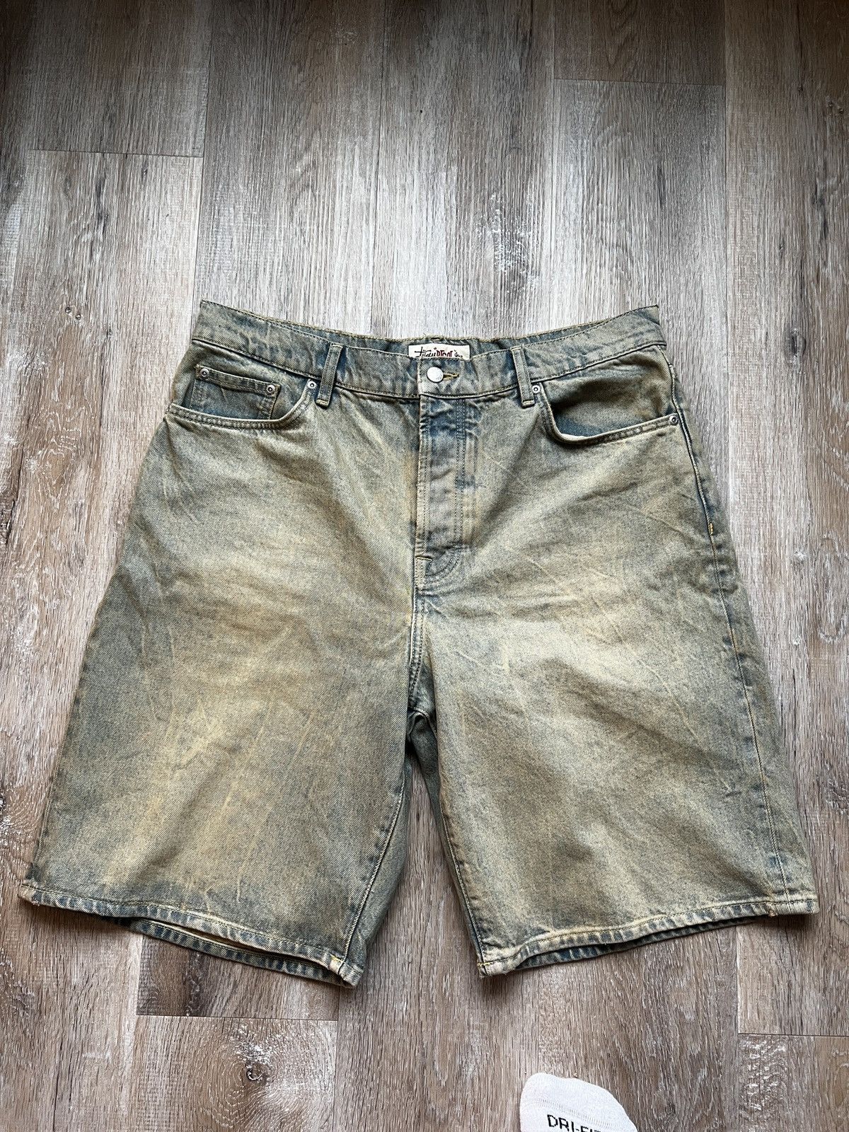Stussy Stussy Big ol’ denim shorts raw denim | Grailed