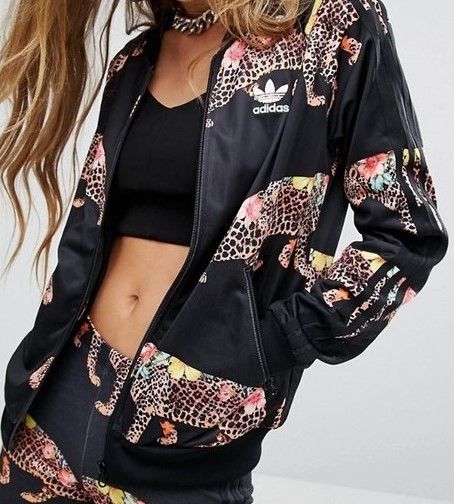 Adidas Adidas Originals X Farm Multi Leopard Print Tracksuit | Grailed