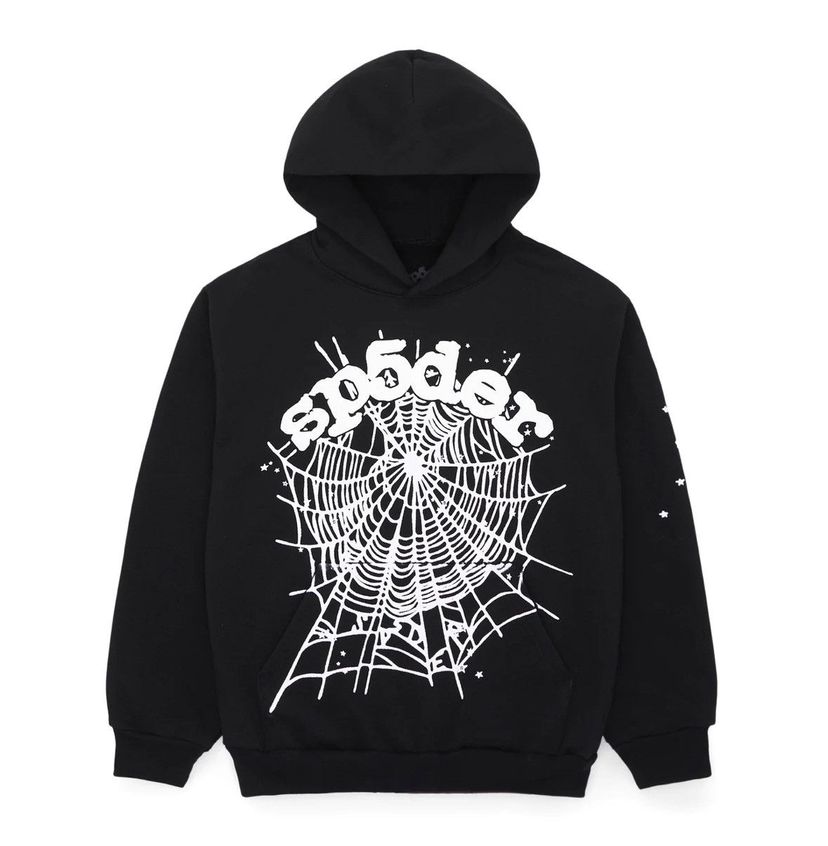 Spider Worldwide Sp5der World Wide Black Og Web Hoodie | Grailed
