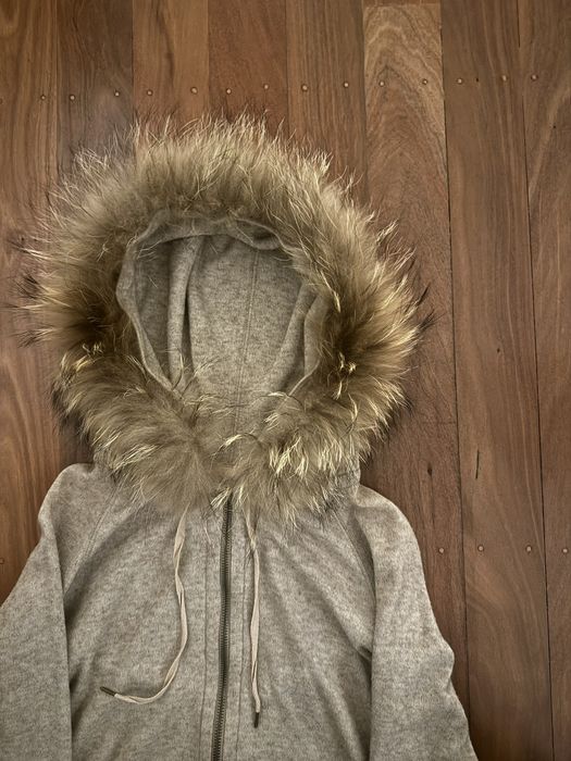 Vintage goa fur zip up hoodie | Grailed