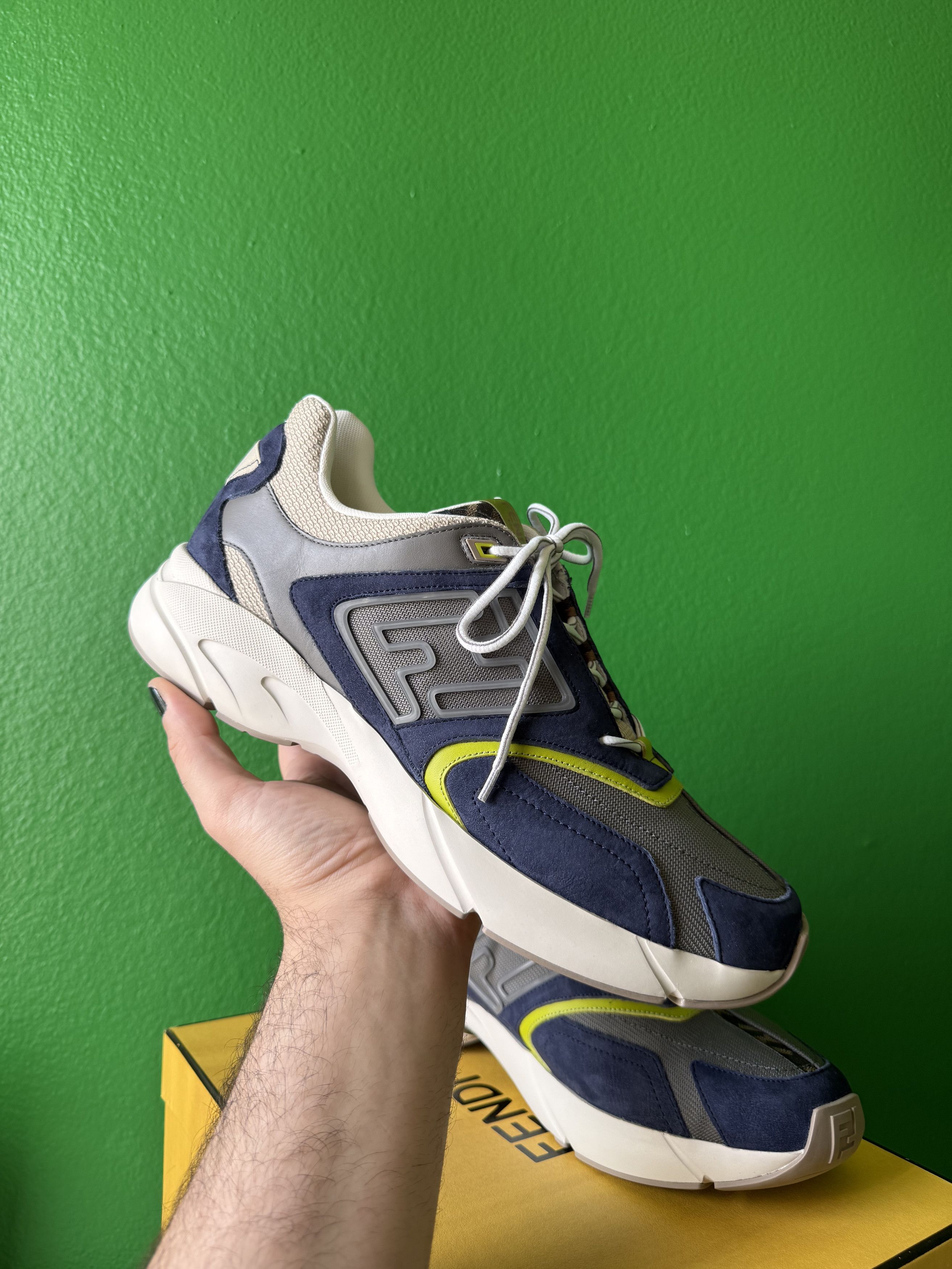 Fendi Fendi Faster Trainer | Grailed