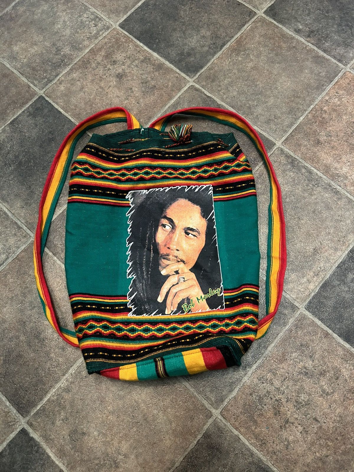 Vintage Vintage Bob Marley Bag | Grailed