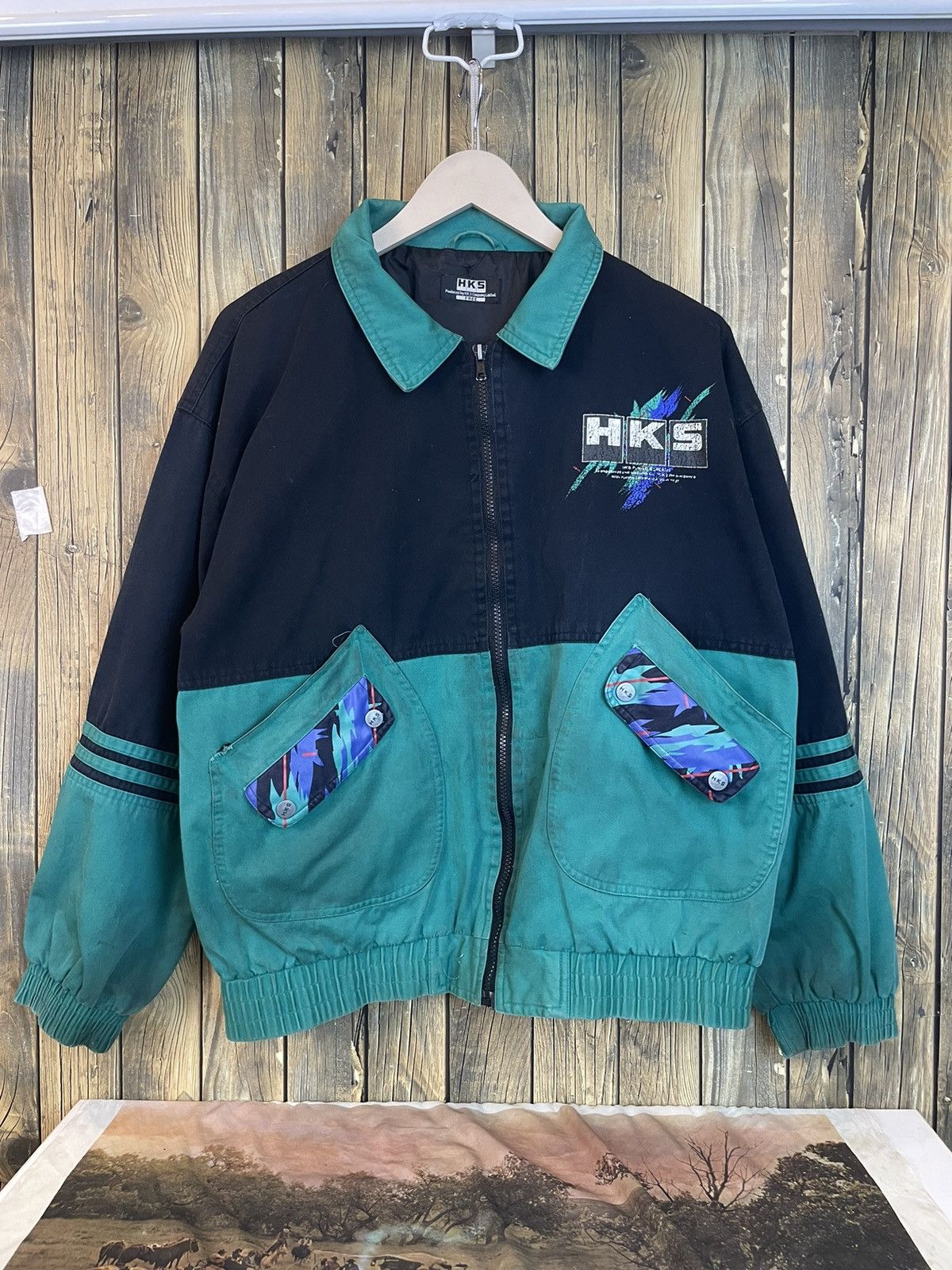 Japanese Brand × Racing Vintage HKS Racing Jacket Rare Design | Grailed