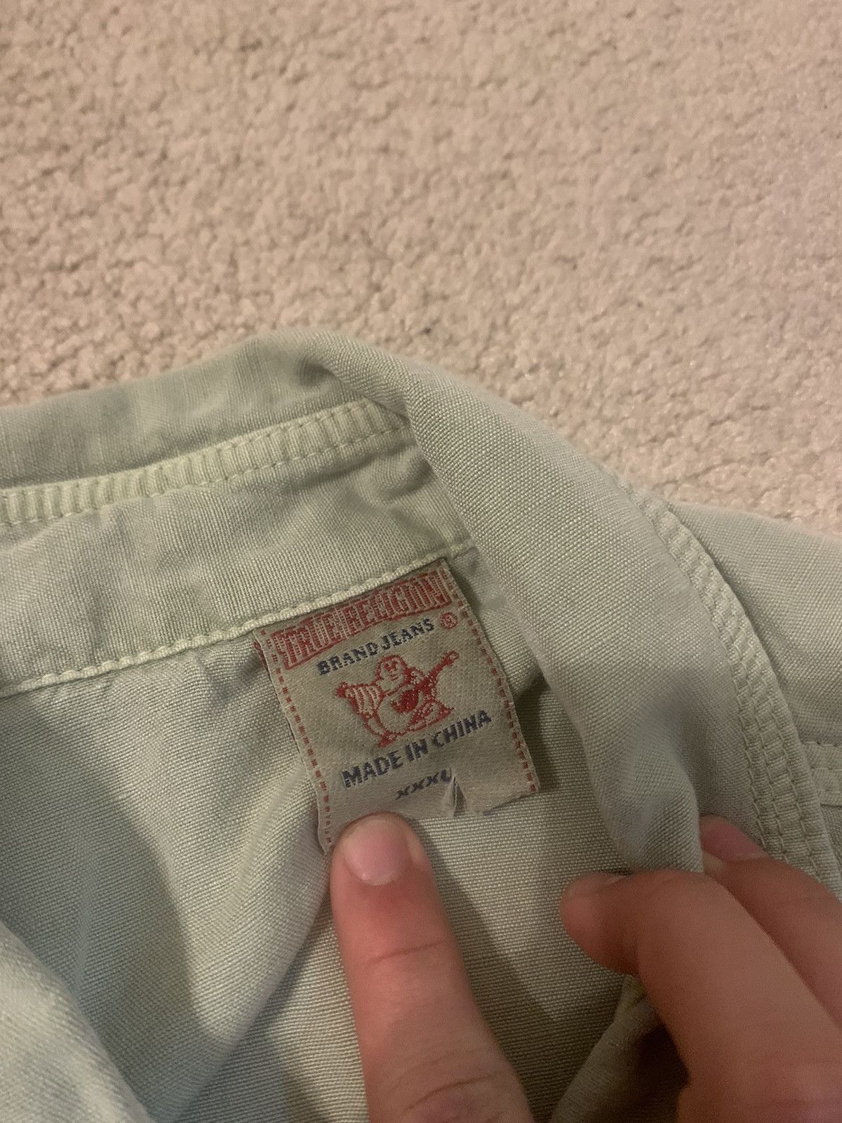 True Religion True religion button down long sleeve triple XL. | Grailed