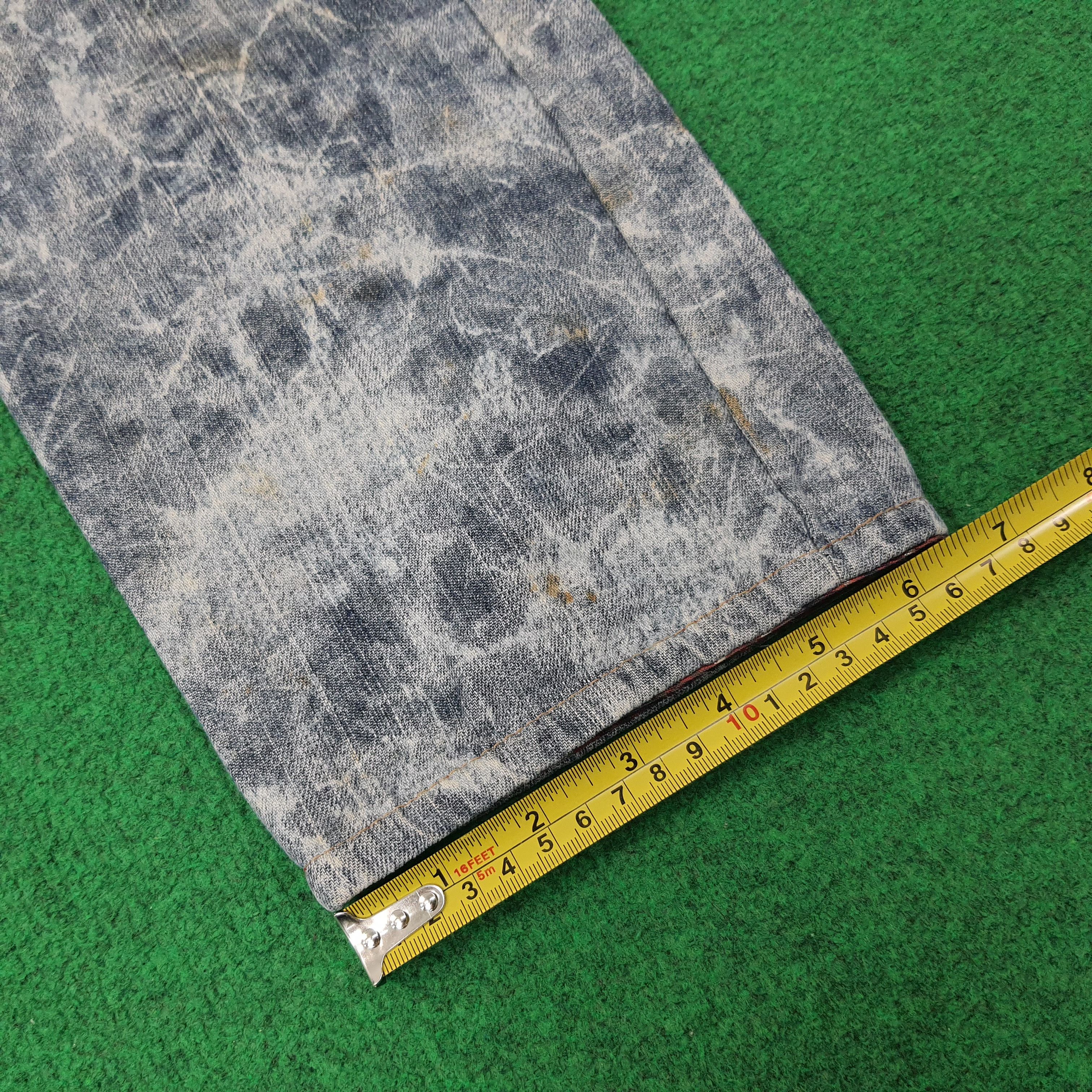 Number (N)ine Vintage Number Nine Japan Straight Acid Wash Denim C265N9 ...