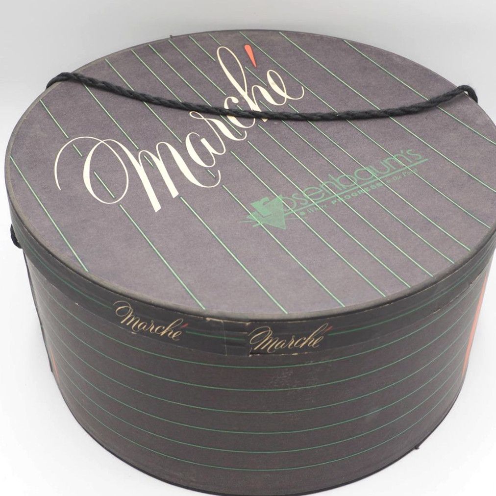 Vintage Marche Rosenbaum's Luxury Department Store Quality Cardboard ...